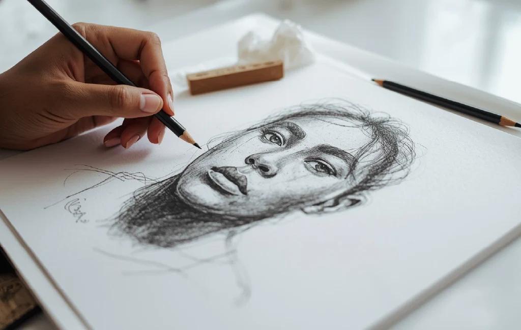 charcoal pencil drawing techniques